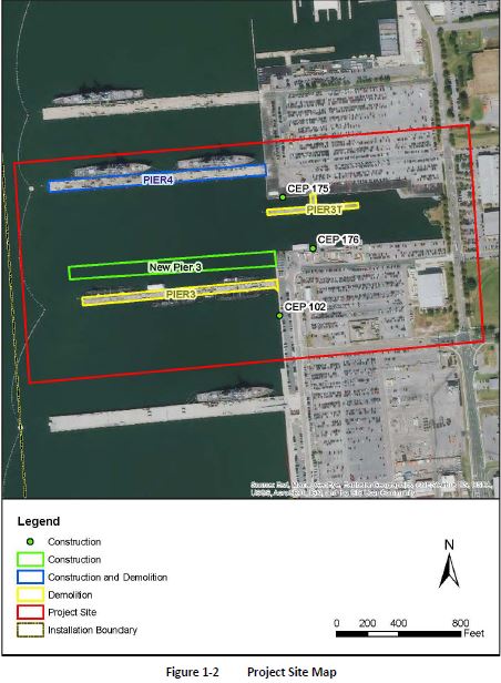 Incidental Take Authorization: U.S. Navy Replacement of Pier 3 at Naval ... Incidental Take Authorization: U.S. Navy Replacement of Pier 3 at Naval ...