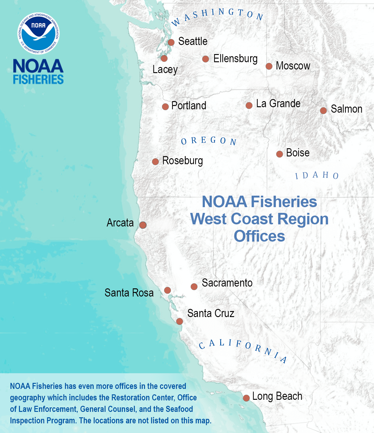 West Coast Subregions and Key Issues | NOAA Fisheries West Coast Subregions and Key Issues | NOAA Fisheries